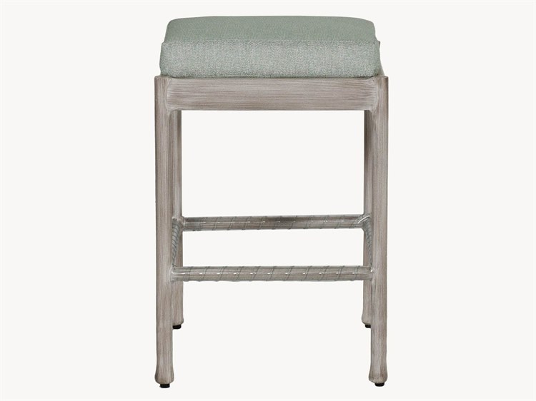 Castelle Lodge Formal Cast Aluminum Outdoor Patio Bar Stool | PF4B83T