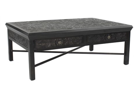 Castelle Classical Cast Aluminum 54-56W x 18-20D Rectangular Console ...