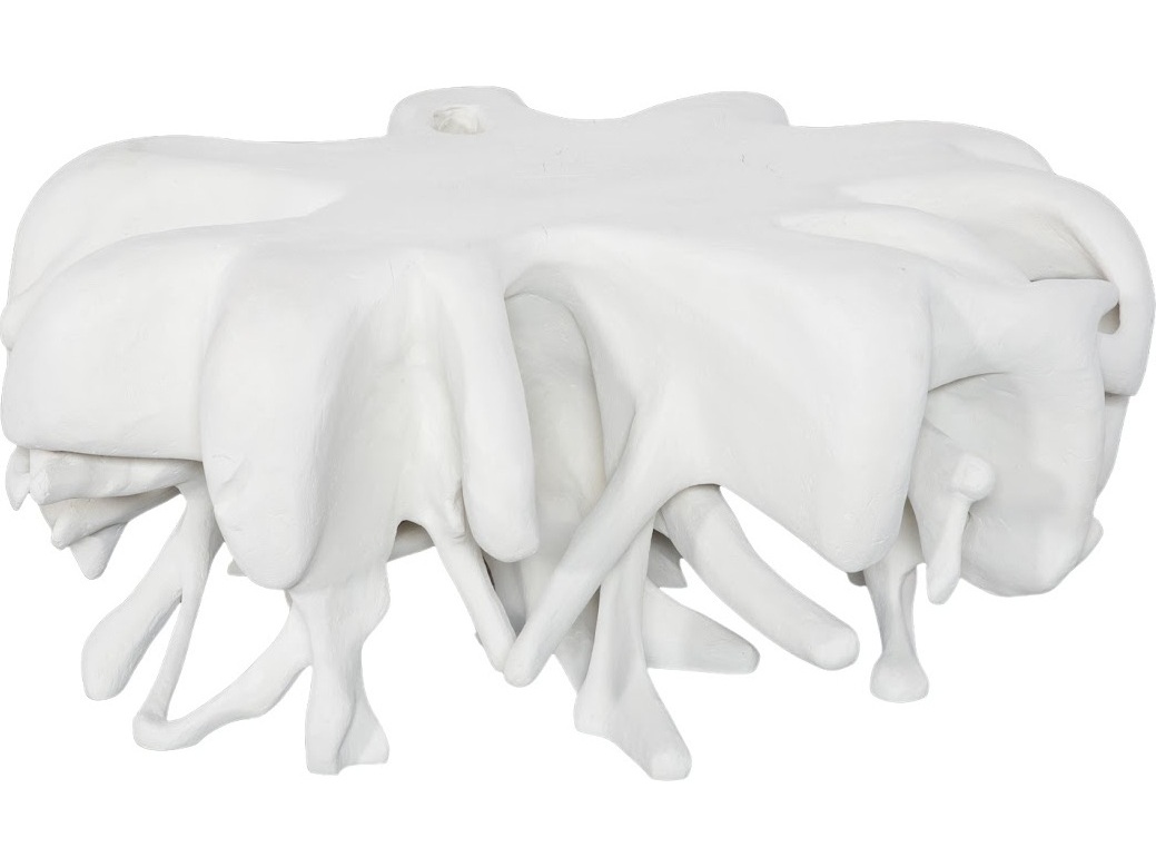Phillips Collection Resin Off White Coffee Table | PHCPH120078