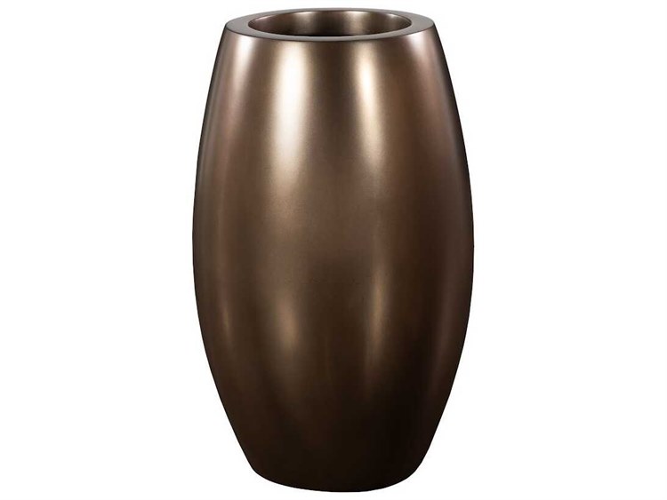 Phillips Collection Polished Bronze Elonga Planter | PHCPH60384