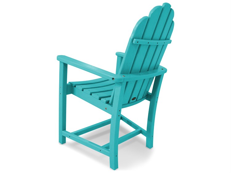 POLYWOOD® Classic Adirondack Recycled Plastic Outdoor Dining Chair ...