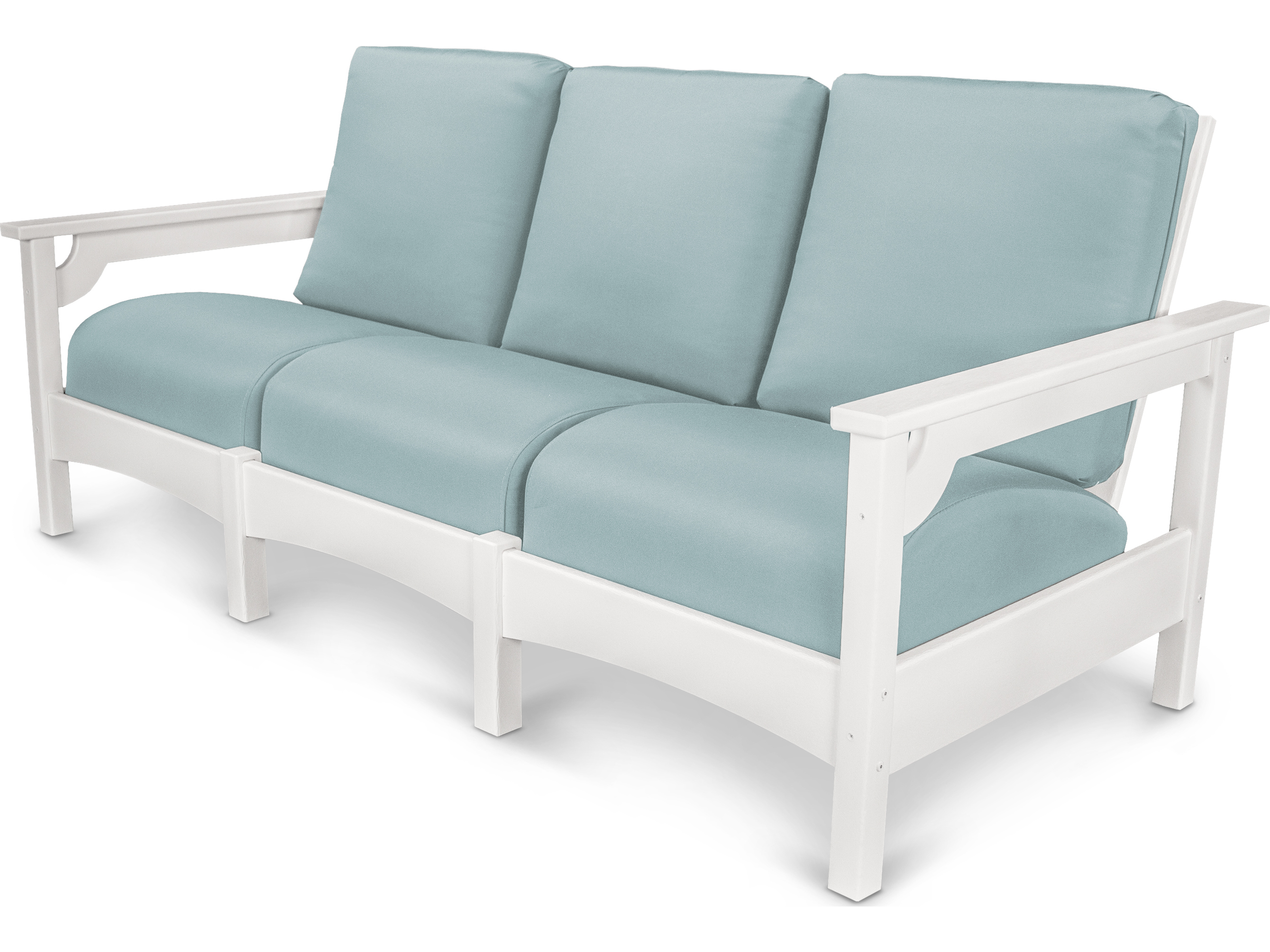 POLYWOOD® Club Recycled Plastic Sofa | PWPWCLC71