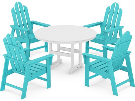 POLYWOOD® Lakeside Recycled Plastic 5 Piece Dining Set | PWPWS5171