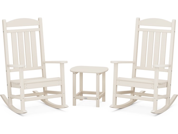 POLYWOOD® Presidential Recycled Plastic Rocker 3-Piece Set | PWPWS1661