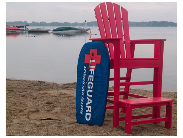 POLYWOOD® South Beach Recycled Plastic Lifeguard Chair | SBL30