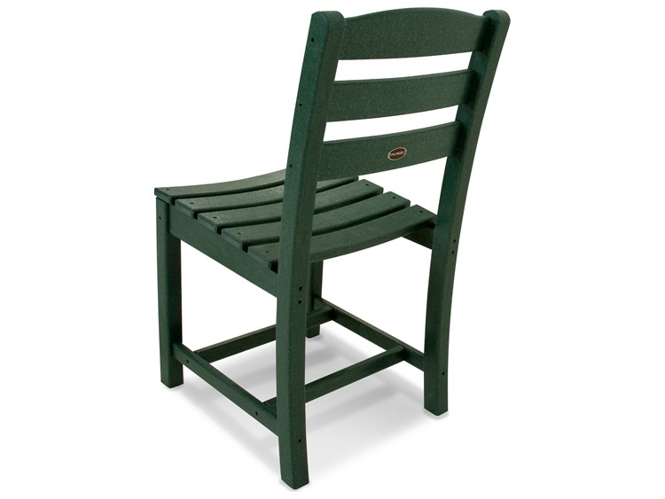 POLYWOOD® La Casa Recycled Plastic Cafe Outdoor Dining Chair | PWTD100