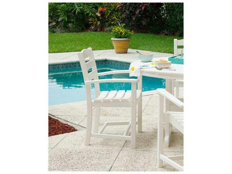 POLYWOOD® La Casa Cafe Recycled Plastic Outdoor Patio Dining Chair ...