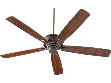 Quorum Pinnacle Old World 52'' Wide Indoor Ceiling Fan with Rosewood ...