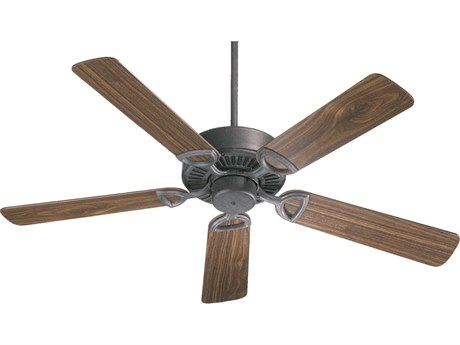 Quorum Pinnacle Old World 52'' Wide Indoor Ceiling Fan with Rosewood ...