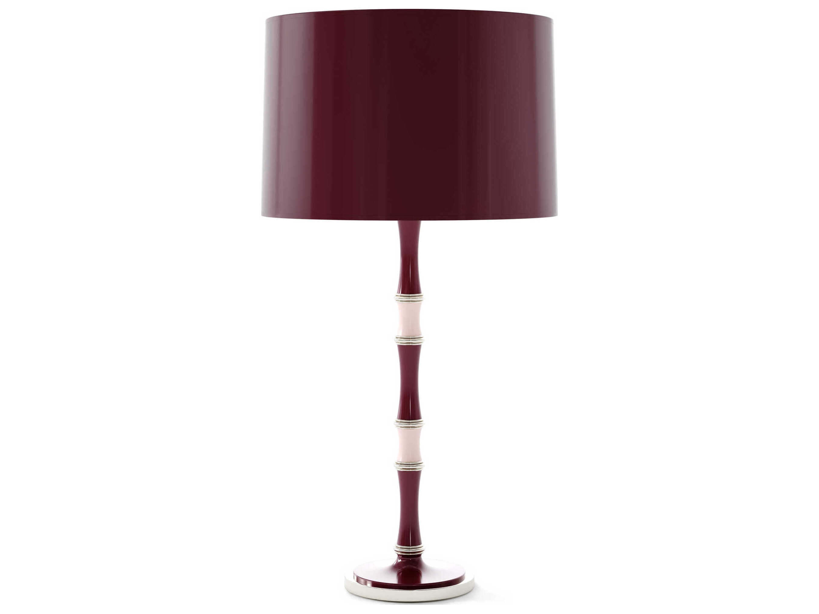 Robert Abbey Kane Sugar Plum Rose Water Purple Buffet Lamp | RBASM72RW