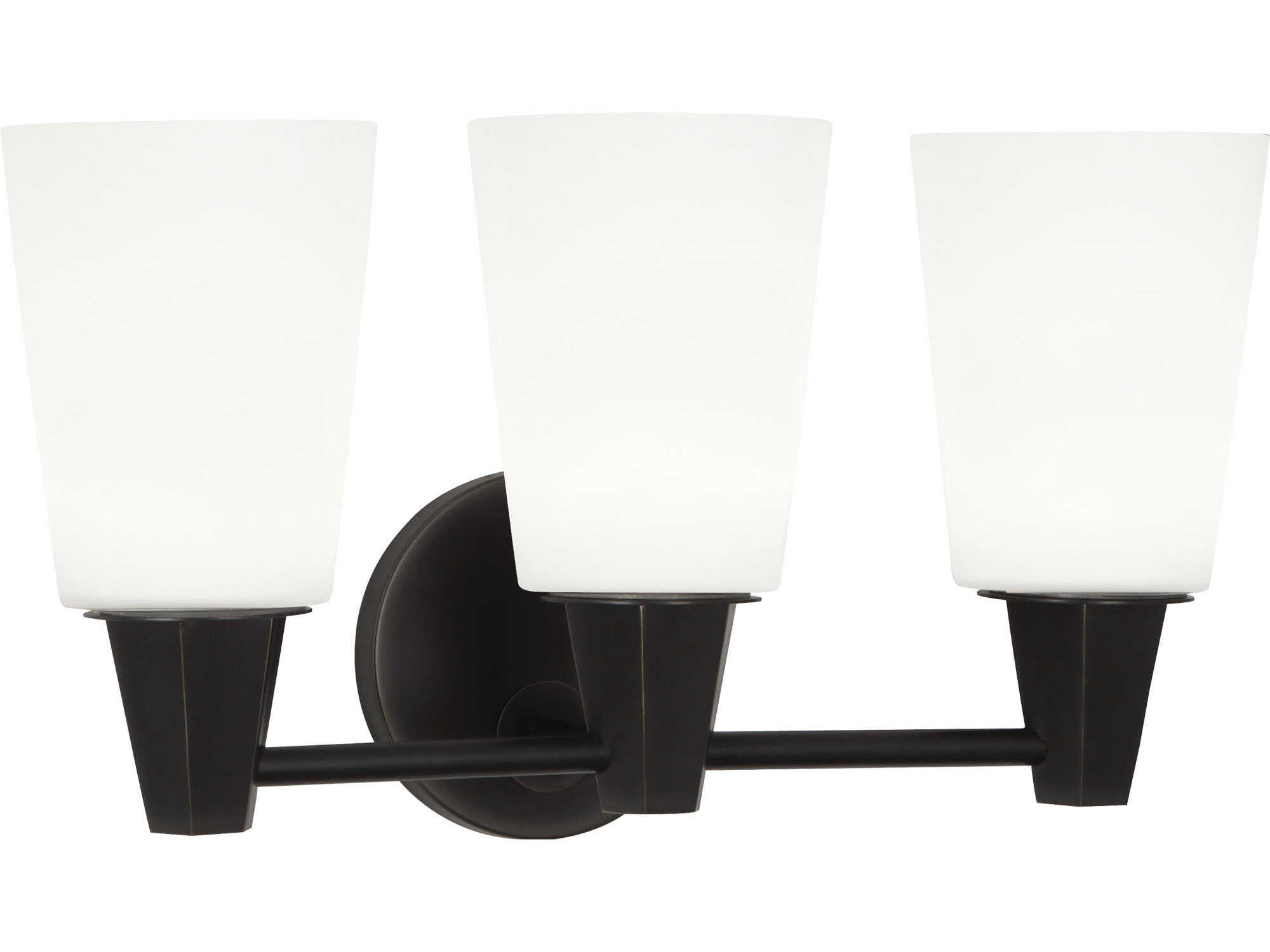 Robert Abbey Wheatley 3-Light Deep Patina Bronze Vanity Light | RBAZ256F