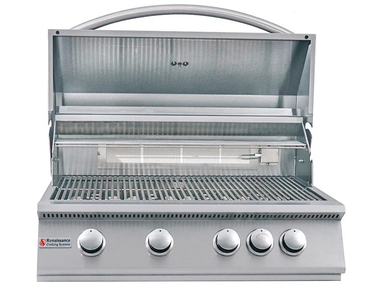 RCS Grills 32in Premier Series Stainless Natural Gas Grill | RCRJC32A