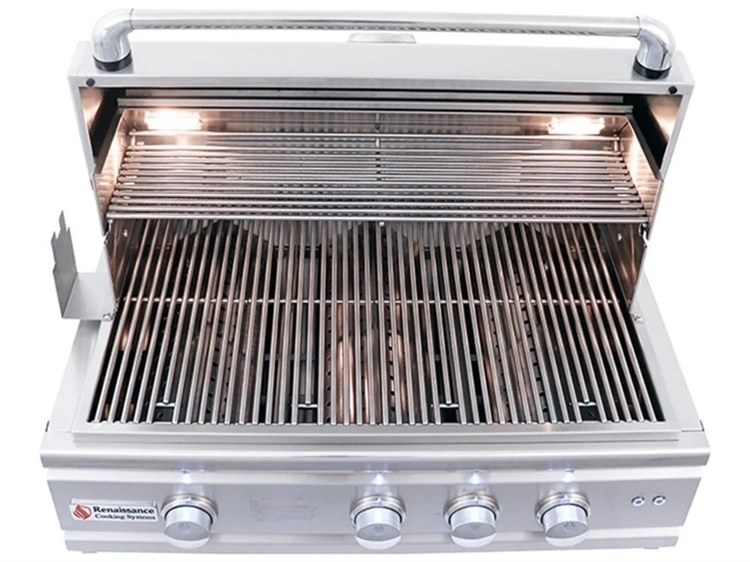 RCS Grills 30in Cutlass Stainless Pro Series Natural Gas Grill with LED ...
