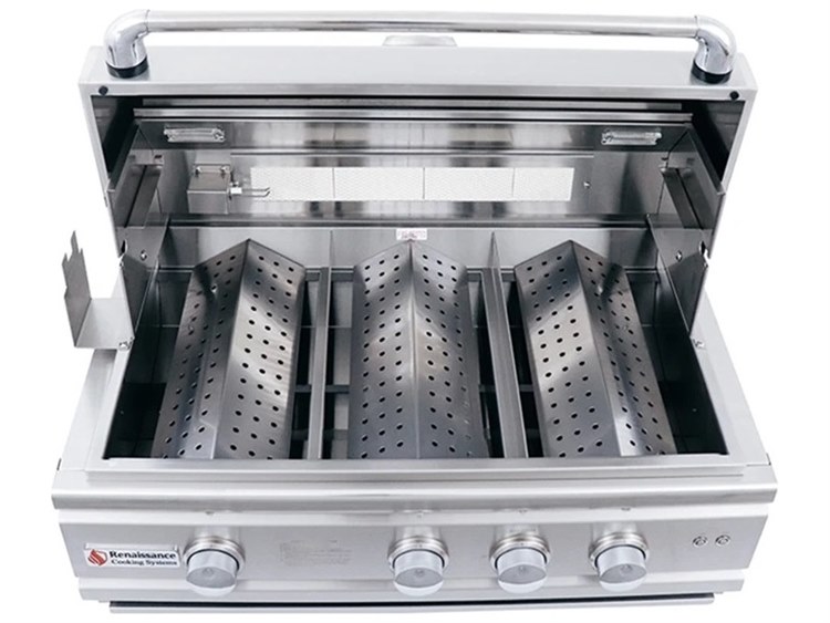 RCS Grills 30in Cutlass Stainless Pro Series Natural Gas Grill with LED ...