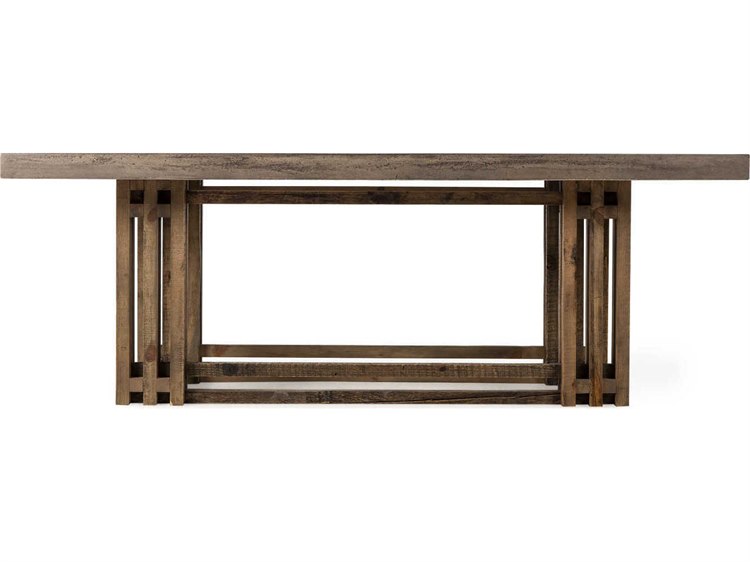 Sonder Living Conrad Rectangular Concrete & Reclaimed Pine Dining Table | RD0701318