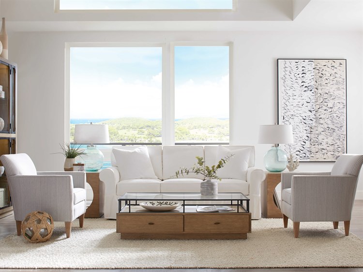 Rowe Nantucket White Upholstered Sofa | ROWA910000PA