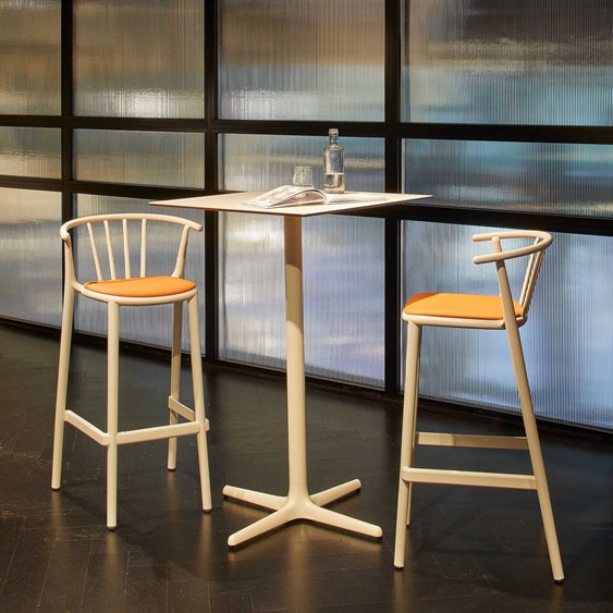 Resol Toledo Round Bar Table Greenish Grey | RS061431X