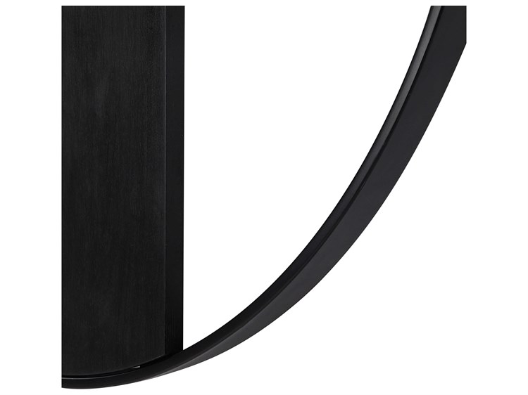 Renwil Romy Matte Black Iron Wall Clock | RWCL256