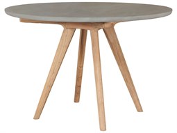 Seasonal Living Perpetual Gray Viola Round Patio Dining Table ...