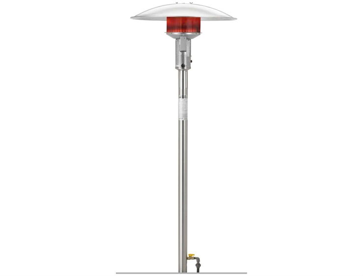 Sunglo Stainless Steel Permanent Post Natural Gas Patio Heater | SGPSA265SS