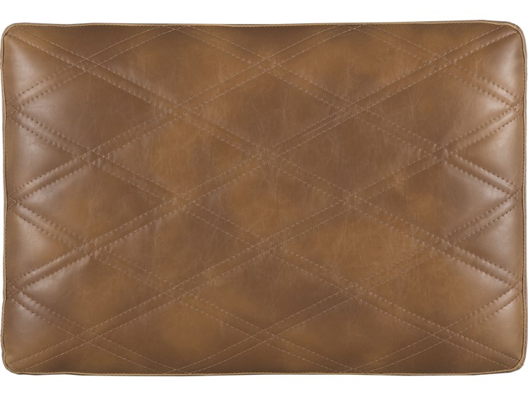 Sunpan 5west Tobacco Tan Antique Brass Faux Leather Accent Bench ...