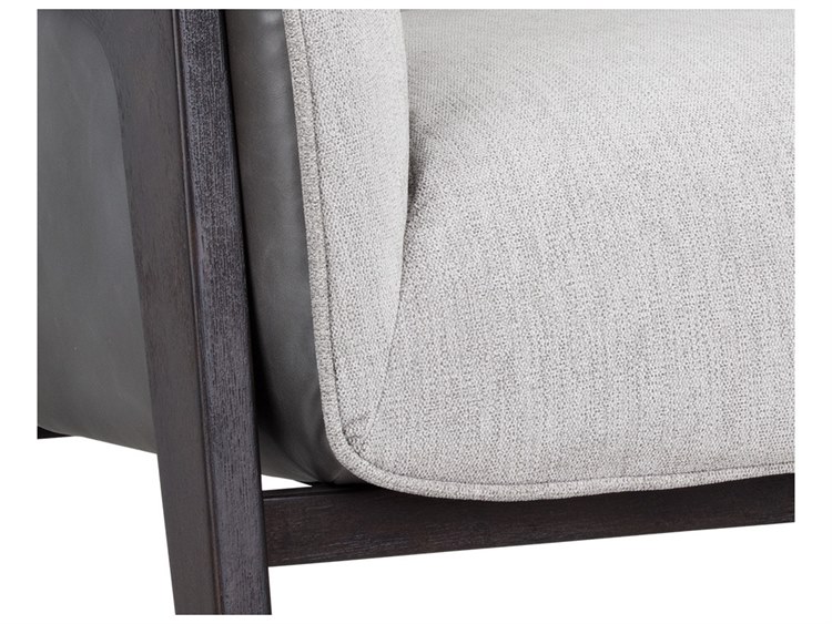 Sunpan Maximus Gray Accent Chair | SPN105410