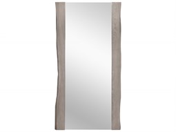 Interlude Home Nippon Brushed Brass Plain Mirror Floor Rectangular ...