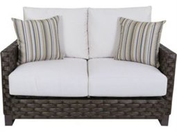 South Sea Rattan Driftwood Bay Wicker Warm/Neutral Outdoor Patio ...