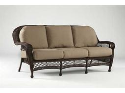 South Sea Rattan Montego Bay Wicker Mink Patio Lounge Chair | SR75101