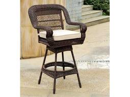 South Sea Rattan Montego Bay Wicker Mink Patio Lounge Chair | SR75101