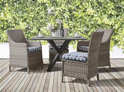 South Sea Rattan Mayfair Wicker Pebble Outdoor Patio Sofa | SR77803