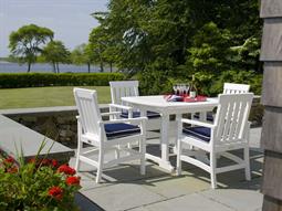 Seaside Casual Classic Adirondack Recycled Plastic Outdoor Dining Set | SSCCLASSICADIRONDACK1