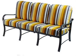 Mallin Eclipse Cast Aluminum Cushion Outdoor Patio Sofa | MALEP481