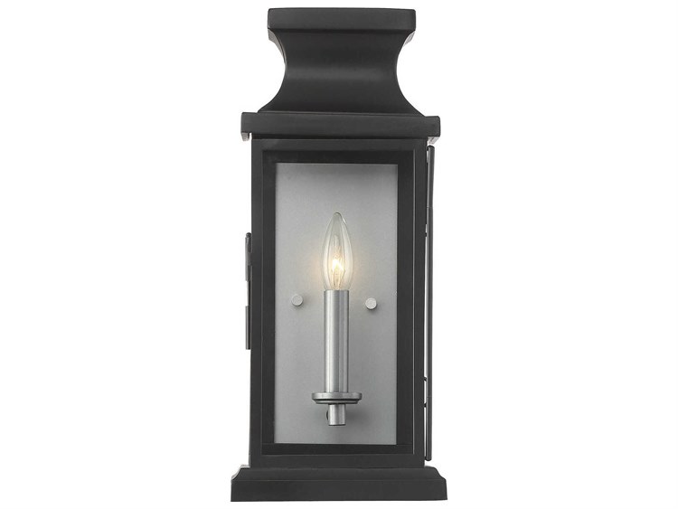 Savoy House Brooke 1 - Light Outdoor Wall Light | SV55910BK