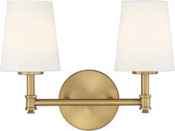 Savoy House Cameron 2-Light Polished Nickel Vanity Light | SV825422109