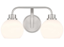 Savoy House Cameron 2-Light Polished Nickel Vanity Light | SV825422109