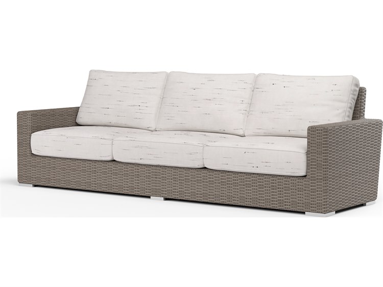 Sunset West Coronado Wicker Patio Sofa | SW210123NONSTOCK