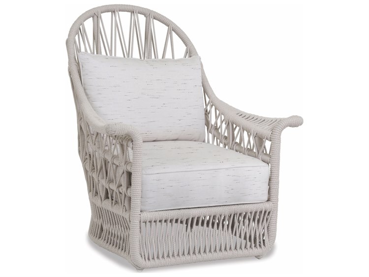 Sunset West Dana Wicker Wing Patio Lounge Chair | SW430121WNONSTOCK