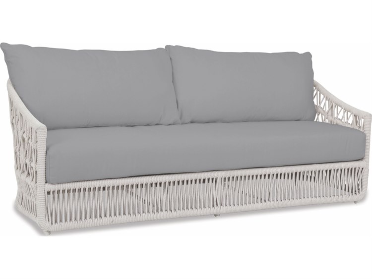 Sunset West Dana Wicker Outdoor Patio Sofa | SW430123NONSTOCK