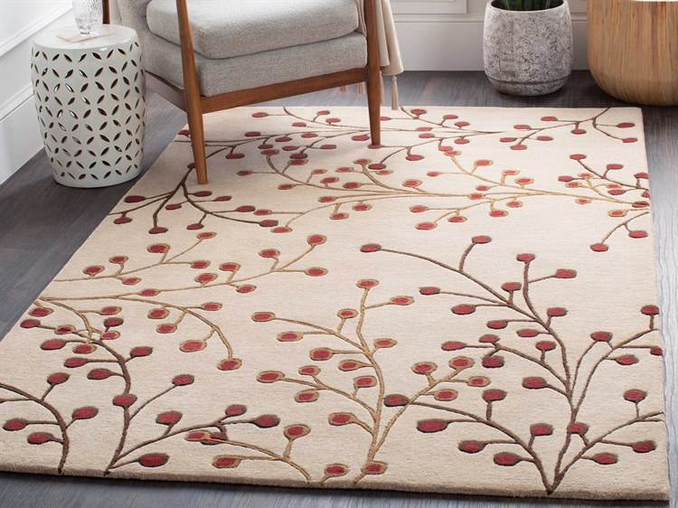 Surya Athena Floral Area Rug | SYATH5053REC