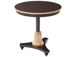 Theodore Alexander Alexa Hampton Round Wood Cambridge Hinton Dining ...