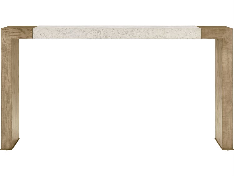 Theodore Alexander Catalina Rectangular Wood Dune Console Table ...