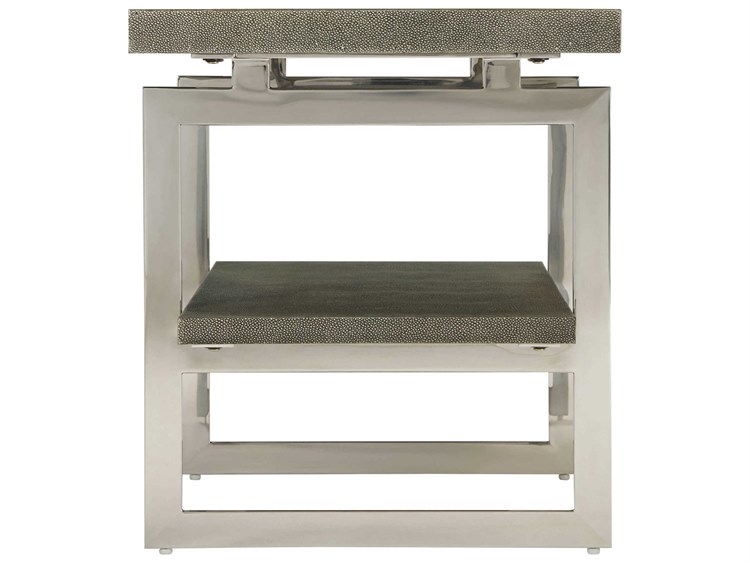 Theodore Alexander Ta Studio Rectangular Leather Landry End Table ...