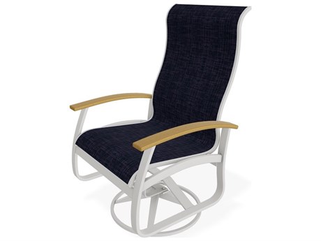 Telescope Casual Belle Isle Sling Aluminum Supreme Swivel Rocker Dining ...