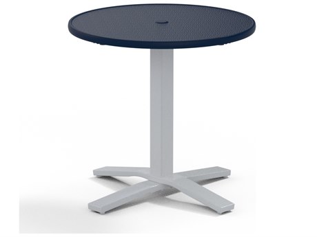 Telescope Casual Marine Grade Polymer 48'' Wide Round Deluxe Dining ...