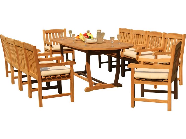 Teak Smith Devon Dining Side Chair | TESDEVONDINS