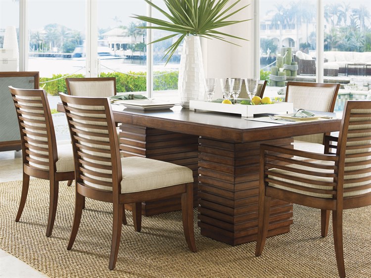 Tommy Bahama Ocean Club Peninsula Rectangular Dining Table | TO010536876C