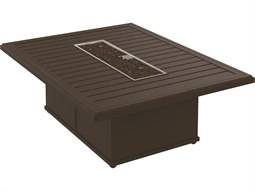 Tropitone Banchetto Fire Pits Aluminum Round Pit Table | TP401442FP