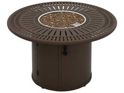 Tropitone Banchetto Fire Pits Aluminum Round Pit Table | TP401442FP