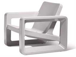 Tupelo Goods Loop Marine Grade Polyethylene Lounge Chair in Concrete ...